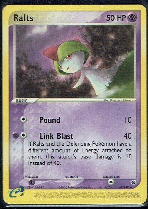 Ralts 68 Prices Pokemon Ruby And Sapphire Pokemon Cards