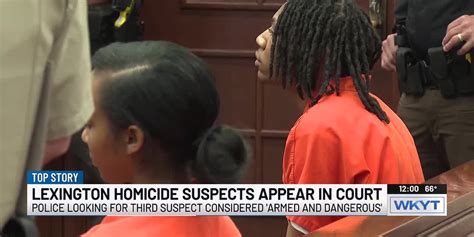Pair Accused In Lexington Murder Case Appear In Court