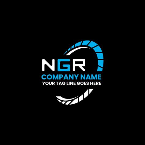 Ngr Letter Logo Vector Design Ngr Simple And Modern Logo Ngr Luxurious Alphabet Design
