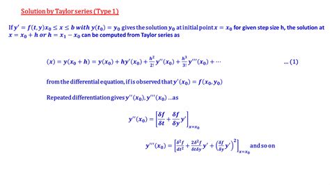 Numerical Solution Of Ordinary Differential Equations Pdf