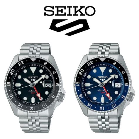 Seiko 5 Sports Skx Sports Style Gmt Sbsc001 Ssk001 Ssk001k1 Black