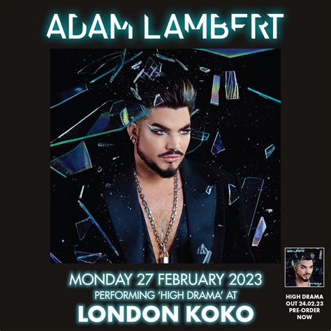 Adam Lambert On Twitter Im So Excited To Announce That Ill Be