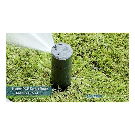 Hunter Sprinkler Heads Specs