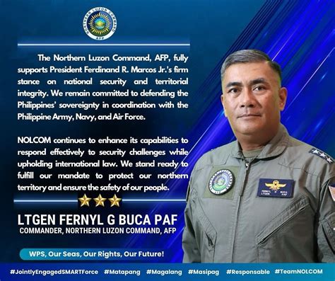 Read Statement Of The Northern Luzon Command Afp