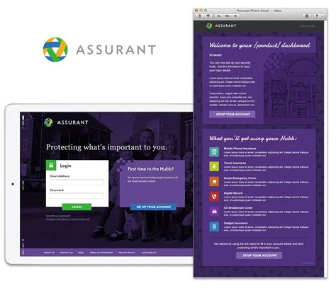 Assurant Website Designs Uk Portfolio Of Dave Ashby