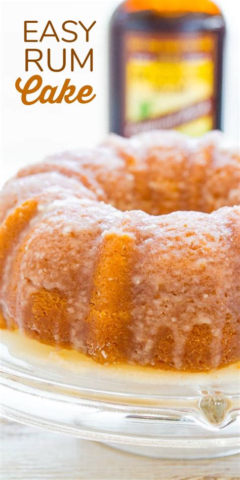 Rum Cake Recipe Using A Cake Mix At Amanda Edmondson Blog