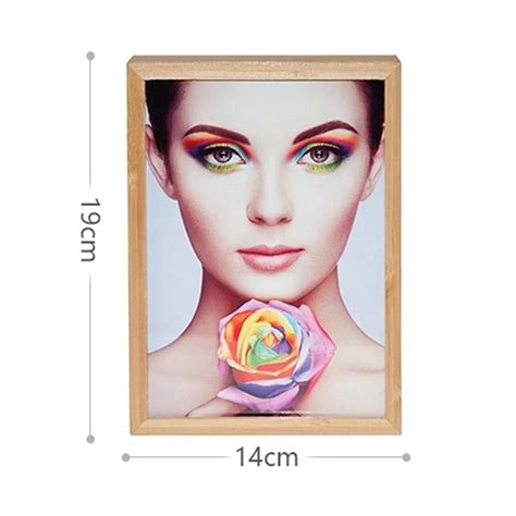 333colors Bambu Com Alumínio Hd 14x19cm