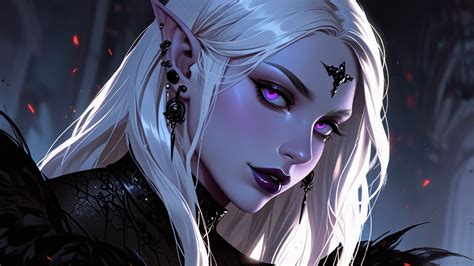 Drow Lady By Lightryu33 On Deviantart