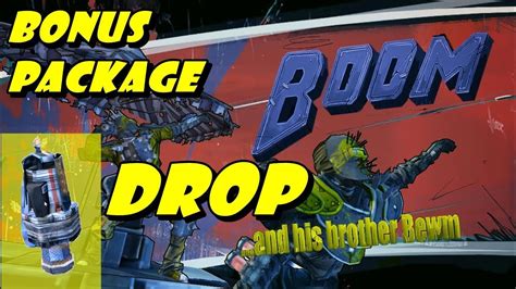 Borderlands 2 Boom And Bewm Drop Bonus Package Boss Legendary