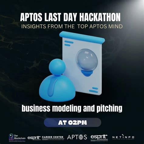 Esprit Career Center On Linkedin 📢📢📢 Join Us Aptos Last Day Hackathon Esprit Ecole Supérieure