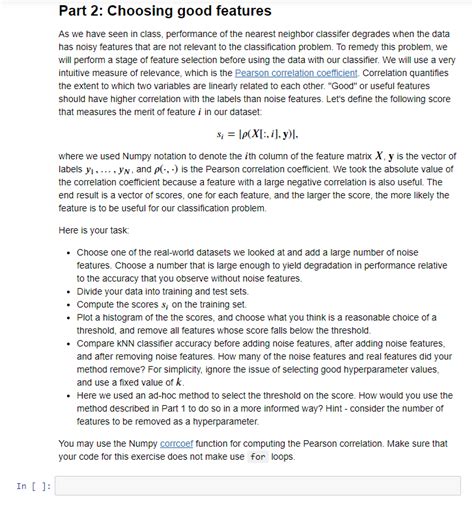 Solved Part 1 Choosing Optimal Hyperparameters Just About