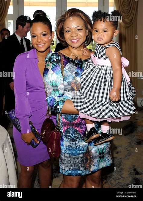 Christina Milian Her Mother And Her Daughter Violet Madison Nash