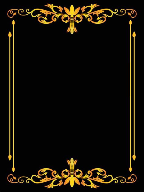 Elegant Gold Ornamental Frame For High Class Designs 59476082 Vector
