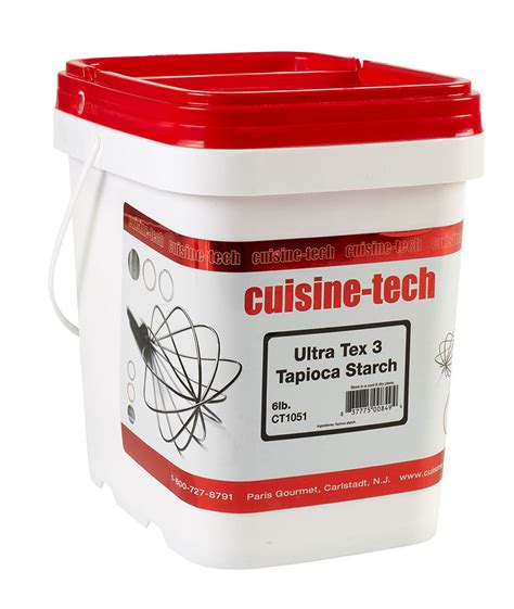 Ultra Tex 3 Tapioca Starch Cuisine Tech Pastry Chef Resource
