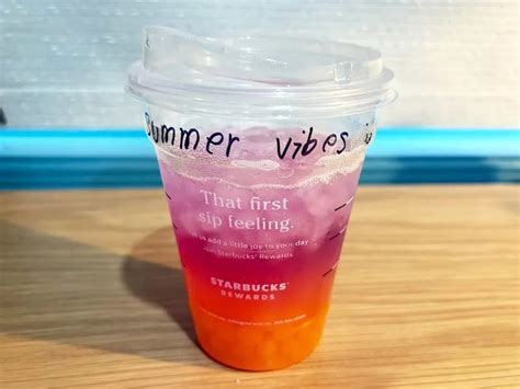 I Tried Starbucks Tropical Butterfly Refresher And Its Like A