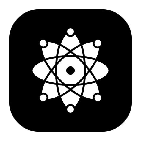 Premium Vector Atom Vector Illustration