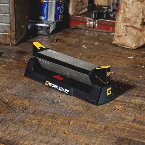 Обзор Work Sharp Benchstone Sharpener Wsbchbss I Точильная система с инновационной технологией