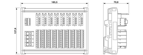Cbb Tm 08 2x4rc P Pt Potentialfördelare 2801482 Phoenix Contact