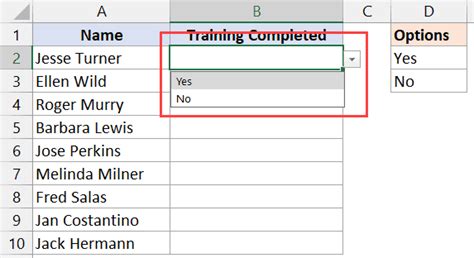 How To Make A Yesno Drop Down In Excel Easy Ways