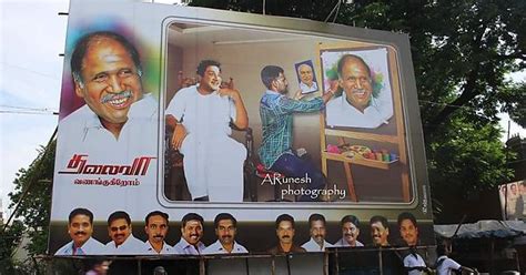 Puducherrys Ex Cm Has A Huge Fan Base And This Is How They Celebrate His Bday Album On Imgur