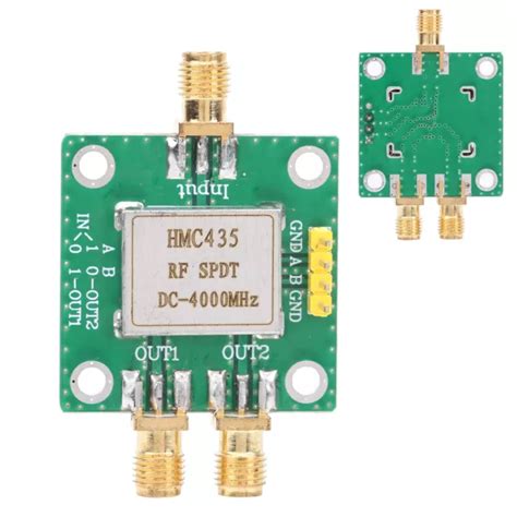 New Rf Spdt Switch Single Pole Double Throw Module Dc‑4000mhz High