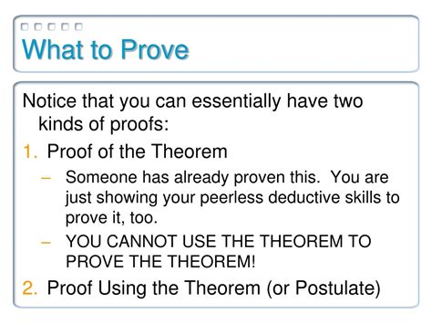 Ppt Proving Statements About Segments And Angles Powerpoint