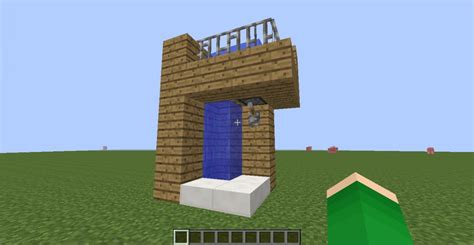 How To Build A Simple Shower In Minecraft At Lois Katz Blog