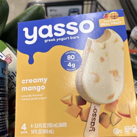 Low Fodmap Yasso Creamy Mango Greek Yogurt Bars Spoonful
