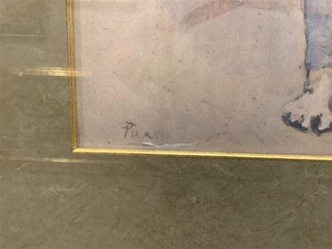 Lot After Pablo Picasso Print Juggler With Still Life