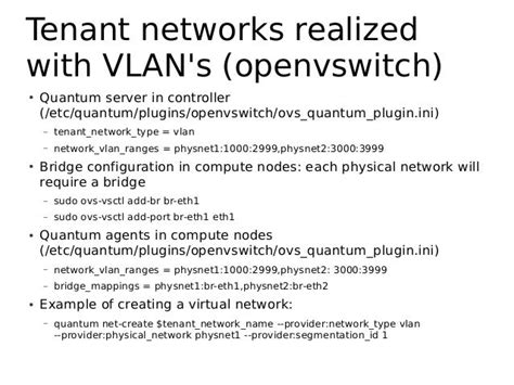 Network Virtualization With Open Stack Quantum