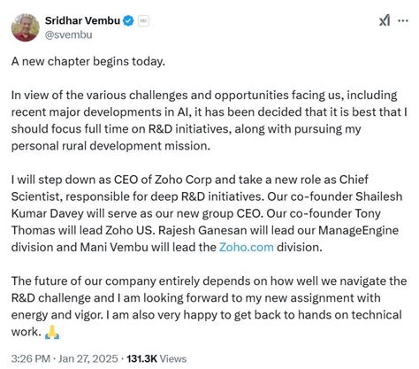 Zohoday Leadership Innovation Zoho Newchapter Ai