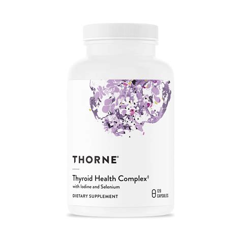 Thorne Thyrocsin Thyroid Function Support With Selenium And Botanicals