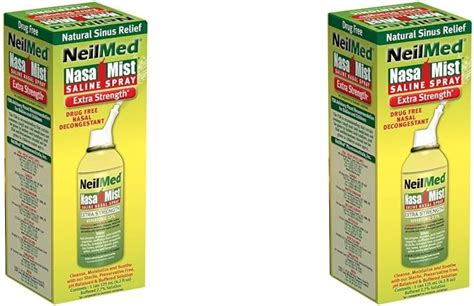 Neilmed Nasamist Hypertonic Saline Spray Pack Of 2 Uk