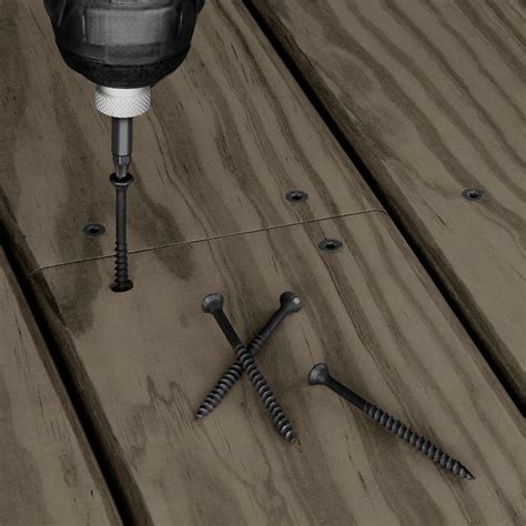 Deck Plus Assorted Thickness X Assorted Length Wood To Wood Deck Screws 335 Per Box 590829 At