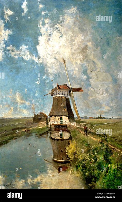 Windmill Painting Van Gogh