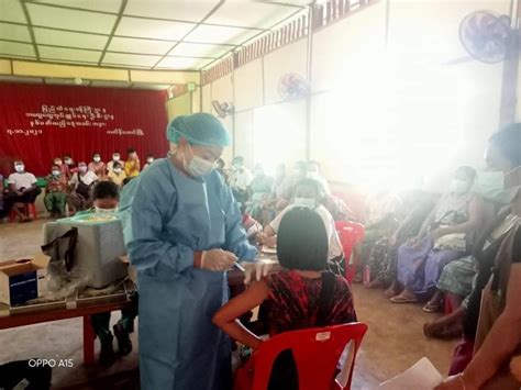 ကလိန်အောင်မြို့တွင်အသက်၁၂နှင့်အထက်ကျောင်းသားကျောင်းသူများနှင့်အသက်၁၈