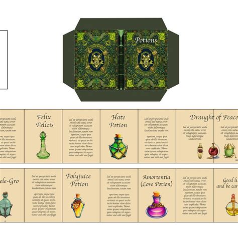 Harry Potter Printable Mini Books Printable Templates