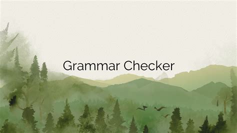 Free Grammar Checker Tool Online W3 Toolkit