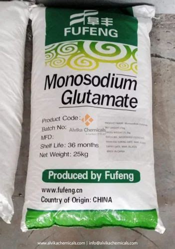 Monosodium Glutamate Msg Grade Standard Food Grade Packaging Size