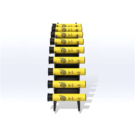 Custom 9 Tube Pre Roll Starburst Display Seattledesignlab