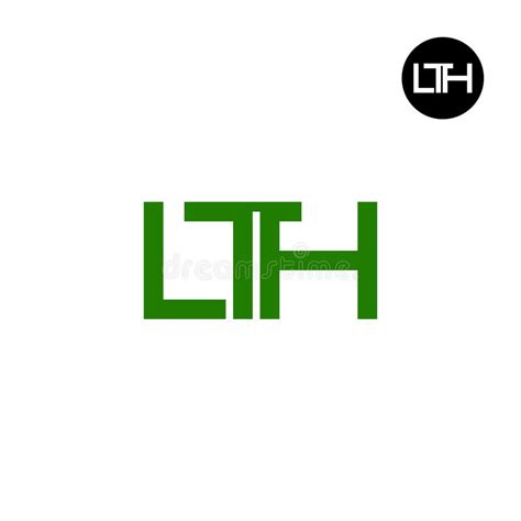 Lth Logo Letter Monogram Design Stock Vector Illustration Of Names