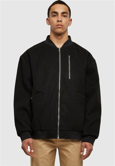 Urban Classics Bomber Jacket Black Zalandoie