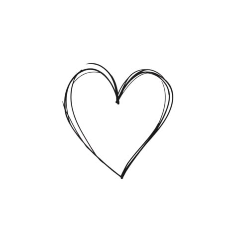 Cute Black Heart Clipart Free Png Svg Vector