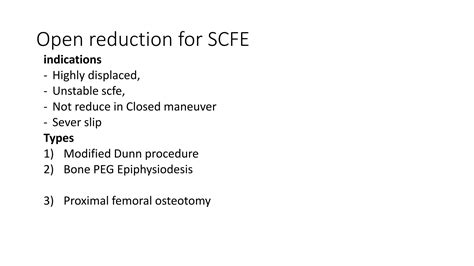 Scfe Slipped Capital Femoral Epiphysis Pptx