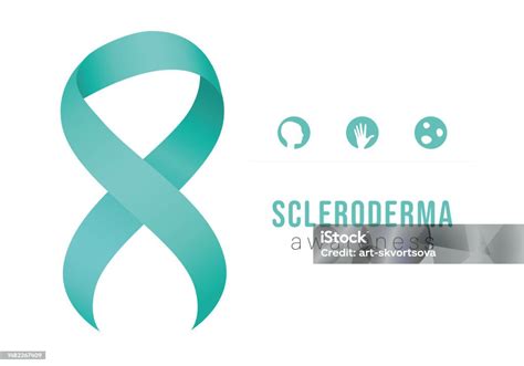 Scleroderma Awareness Ribbon National Scleroderma Awareness Month