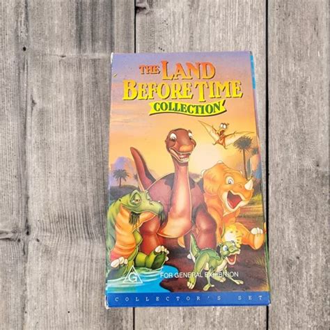 The Land Before Time Collection Volumes 1 2 3 4 Vhs Box Set £21