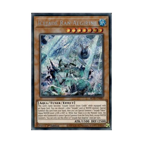 Icejade Ran Aegirine Bltr En081 Secret Rare Duelshop