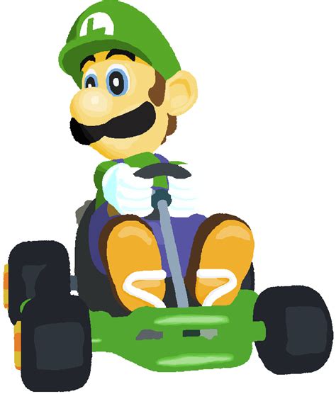 Artstation Luigi In Mario Kart 64