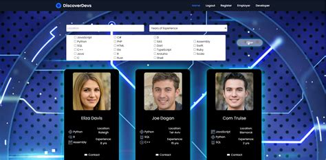Github Prototype1309discoverdevs An App Connecting Employers With Newly Graduated Developers
