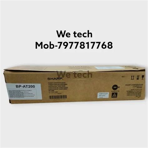 Sharp Bp At200 Original Toner Cartridge For Bp 20m31 Bp 20m28 Bp 20m24 Bp 20m22 Page Yield